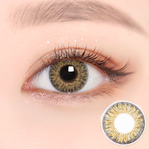 Dazzling Sugar Hazel (Toric) Colored Contact Lenses – EyeMellow
