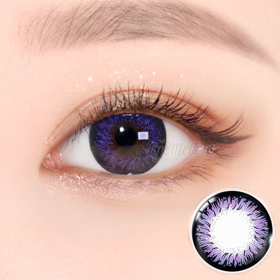 purple eye contacts for correction