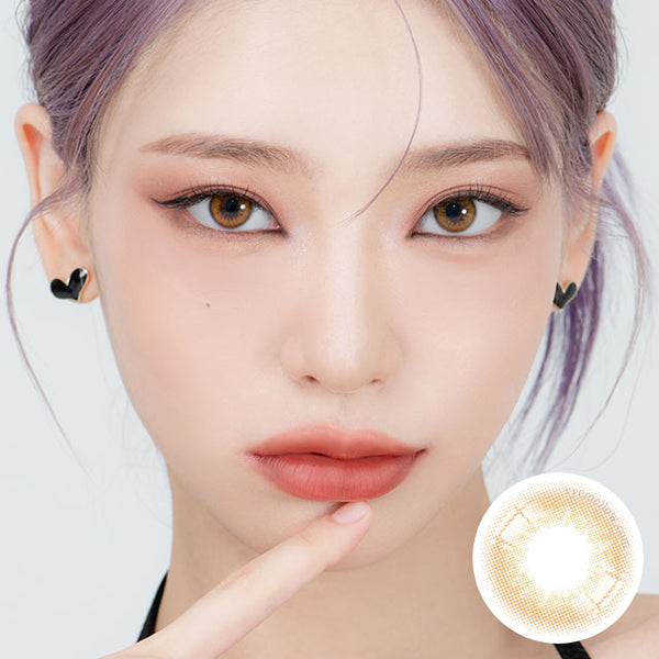 [Monthly] Real Brown Colored Contact Lenses – EyeMellow